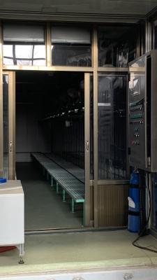 Cina Gran contenitore in serra per la coltivazione di ortaggi a foglia sostenuto da una struttura in acciaio in vendita