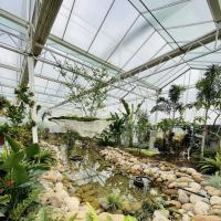 China Float Glass Greenhouse for Vegetables Multi Span Design Customized Request Accepted for sale