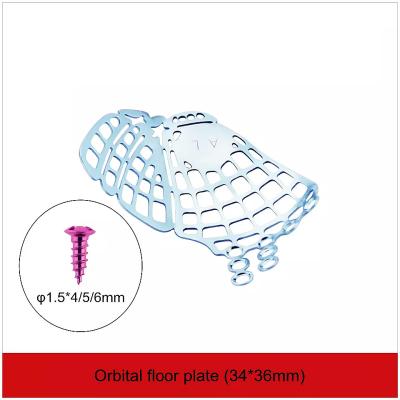 Cina Spessore ortopedico orbitale anatomico dell'impianto 0.4mm 0.5mm del piatto di pavimento in vendita