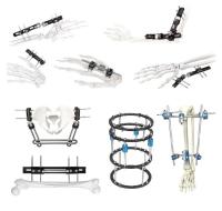 China Orthopedic Surgery Pelvic External Fixator Two Section Type for sale