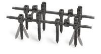 China Multi Axial Broken Pedicle Screw Single Double Thread CE ISO 13485 for sale