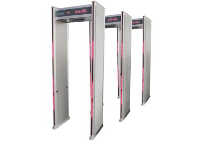 China High Sensitive Digital Display Walk Through Metal Detector Pass Through Scanner 6 Zone for sale