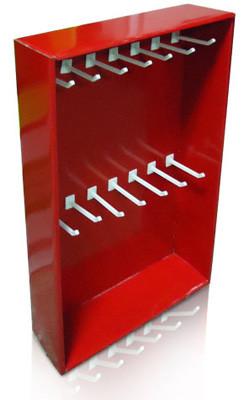 China Cardboard Christmas Counter Display unit with hooks France for sale