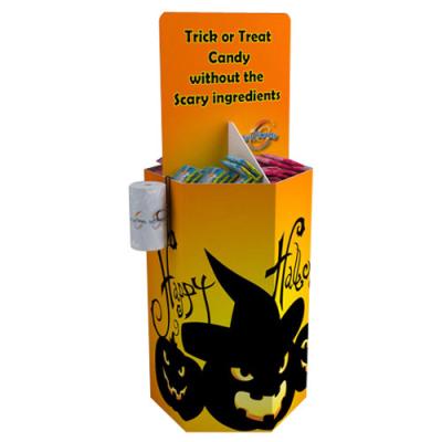 China Point of purchase Halloween Dumpbin Display Stand for sale