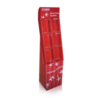 China Cardboard Display Stand with Compartments Christmas Display for sale