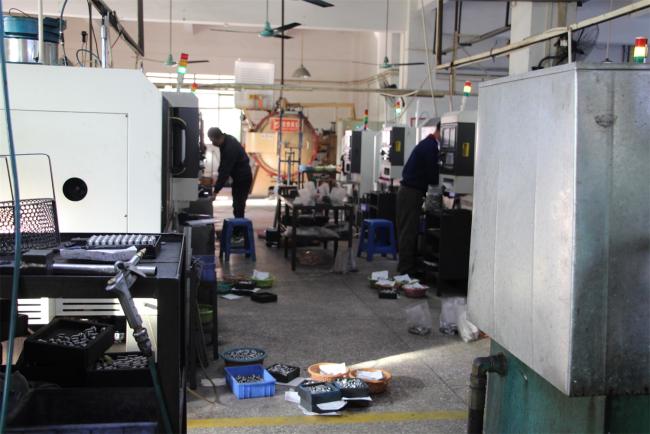 Factory production area overview