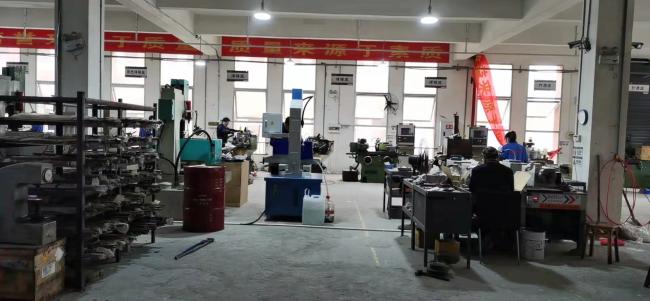 CNC machining center in our factory