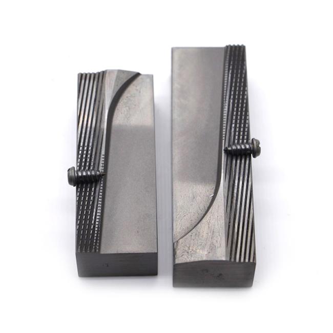 Thread rolling dies close-up