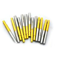 China Customized Screw Second Punch Gray TiCN Coating HSS Carbide HRC 62-68 0.005mm Tolerance for sale