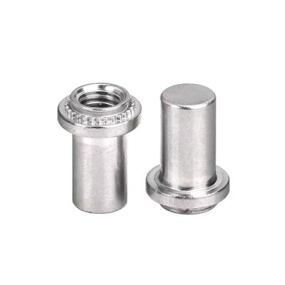 China Suministro de fábrica de alta resistencia de acero al carbono Nuts Rivet S/CLS/SP Serie Rivrt inserciones roscadas Nuts Rivet ciego en venta