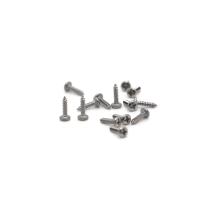China Custom Stainless Steel Round Head Hex Socket Flat Tail Self Tapping Micro Screws M0.5 M3.0 for sale