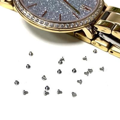 China Stainless Steel Ultra Low Profile Watch Screw M0.8x1mm DIN Standard for sale
