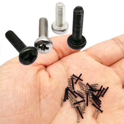 China M1-M4 Stainless Steel Ultra Low Head Phillips Micro Screws for sale