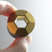 China M2 Hex Trimming Die with Black Yellow Coating ±0.005mm Tolerance for Bolt Head Forming for sale