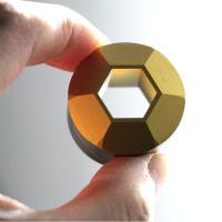 China TIN Coated Hex Trimming Die M2 Steel for Screw Header Bolt Forming 6mm for sale
