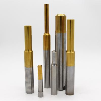 China Stamping Mold Parts HSS Punches Pins Various Shapes And Coating for sale