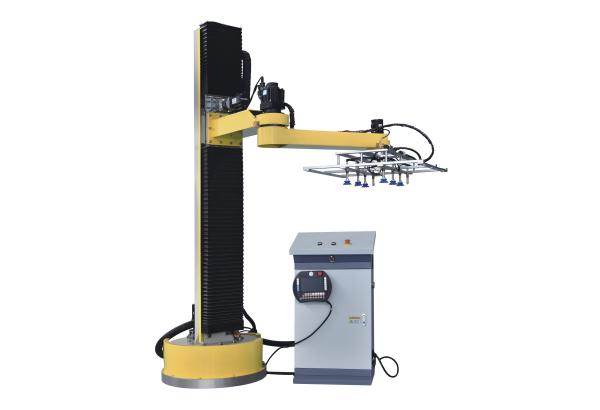 Quality One Button Labor Free Bagged Bottle Palletizer With Auto Stacking for sale