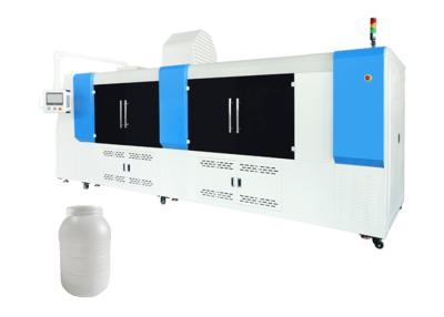 China Fully Automatic Empty Bottle Packaging Machine For HDPE PET PP Round Containers for sale