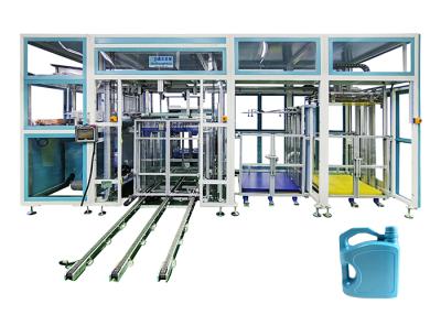 China Fully Auto Empty Plastic Bottle Palletizer 220V For Engine Oil Bottles for sale