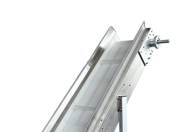 Quality Flash Scrap Handling Lifting Conveyor 439mm Width Conveyor Systems For Scrap for sale