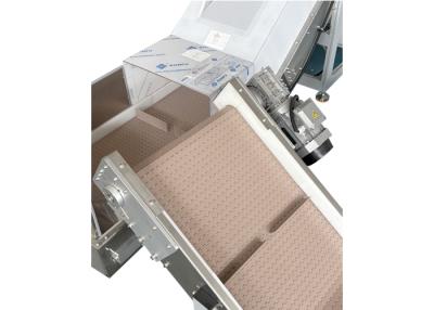 China Stainless Steel Flash Scrap Handling Inclined Conveyor 439mm Width for sale