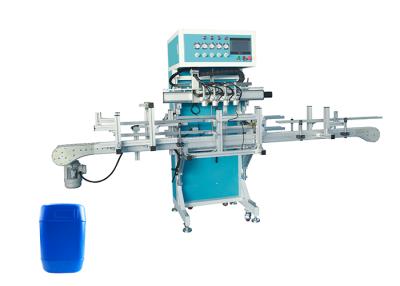 China 3500bph Touch Screen Moving Type Bottle Leak Tester For Chemical Drum for sale