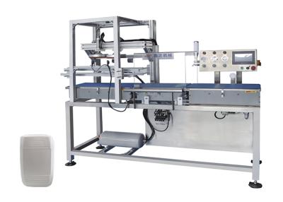 China Chemical Drum Weighing Leak Testing Machine Inline Type 220V 50Hz for sale