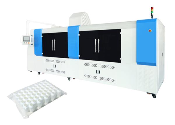 Quality Full Servo PLC Empty Bottle Packaging Machine 100ml 3000BPH-4500BPH for sale