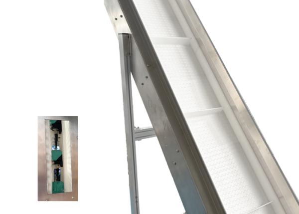 Quality Flash Scrap Handling Inclined Conveyor With Metal Detector for sale
