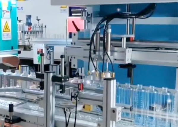 Quality Double Heads Empty Bottle Leak Testing Machine Moving Type For Bottle Inspection for sale