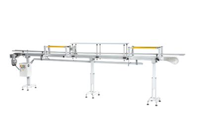 China 85 mm Breite Flexible Plastikflaschenkette Fördermaschine Modulstruktur zu verkaufen