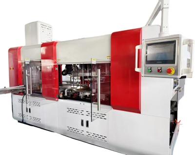 China Kleine, vollautomatische Servo-Leerverpackungsmaschine für Kunststoffflaschen zu verkaufen