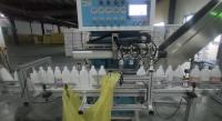 China High Efficiency Moving Type Empty Bottle Leak Detection Machine wtih 4 workstations for sale