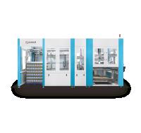 China Automatic Paper Tray Stacker Featuring Integrated Paper Tray Forming Structure for sale