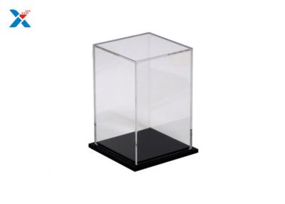 China Customized Clear Acrylic Display Boxes , Acrylic Display Cube For Dustproof Protection Toy for sale