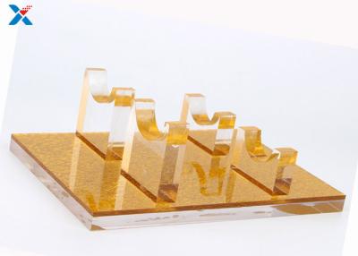 China Durable Acrylic Display Rack Clear Acrylic Microphone Display Hold For KTV Nightclub for sale