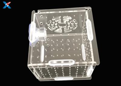China Aquarium Acrylic Modern Furniture / Clear Acrylic Isolation Box For Baby Fish for sale