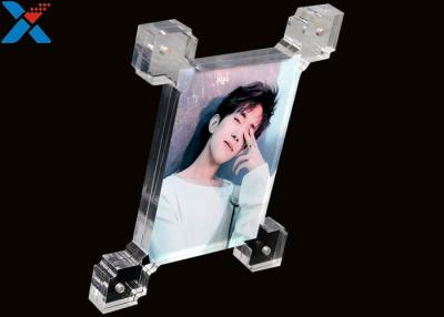 China Creative Shape Acrylic Table Frame , Acrylic Clear Magnetic Photo Frames for sale