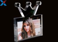 China Creative Shape Acrylic Table Frame , Acrylic Clear Magnetic Photo Frames for sale