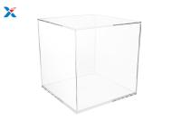China Artwork Display Acrylic Cube Box , Plexiglass Display Box Elegant And Sturdy for sale