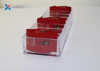 China Multi Function Acrylic Storage Box , Acrylic Tea Box For Coffee Collection Display for sale