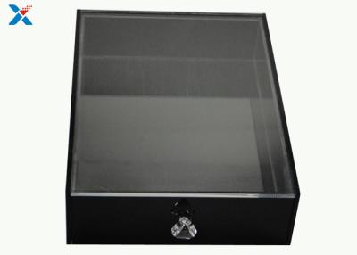 China Custom Square Acrylic Tray , Hotel Toiletries Acrylic Display Tray Durable for sale