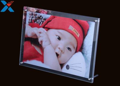 China Shape Custom Plexiglass Photo Frames Acrylic A4 A3 Certificate Picture Frames for sale