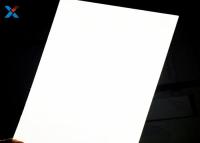 China PS Diffuser Sheet LGP Led Light Guide Panel Milky White Round / Rectangle Shape for sale