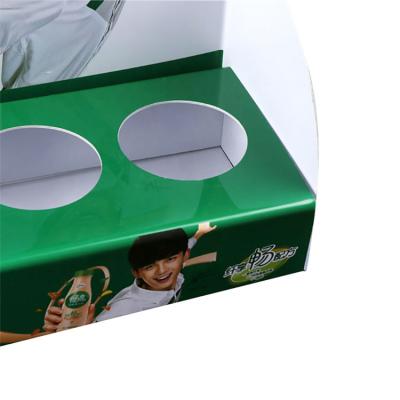 China customized pvc display stand rectangle counter box clear food for sale