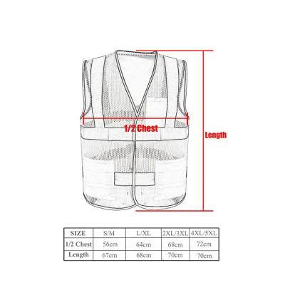 Cina alta maglia due Tone Childrens High Vis Jackets di sicurezza di visibilità di 9xl 4xl 5xl con il logo in vendita