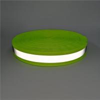 China Polyester Reflective Webbing 20mm-50mm Width 1.0mm Thickness 45m Roll for Safety Equipment for sale