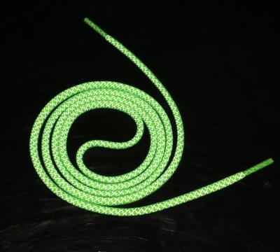 China Red Oval 1Pair  Reflective Shoelaces Sneaker Sport 100/120/140/160CM for sale