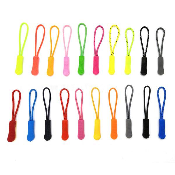 Custom Plastic Jacket Fabric Plastic Zipper Puller For Garment Higg Rsl