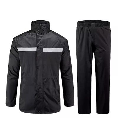 China Athletic Reflective Rain Jacket Cycling Men'S Rain Suit Windproof Class 3 Rain Coat for sale